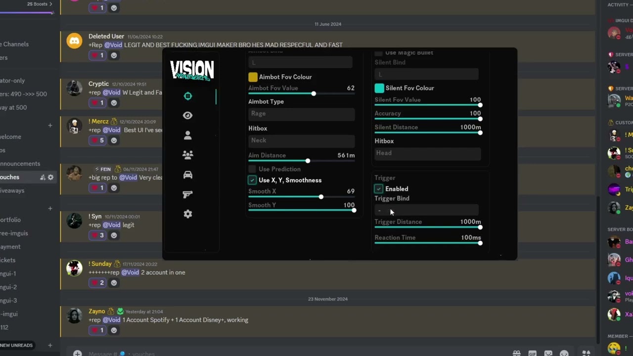 Clean ImGui Menu | Vision