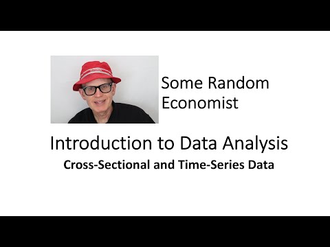 Introduction to Economic Data Analysis: Cross-Sectional vs. Time Series Data