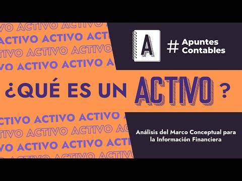 Qué es un ACTIVO? | Definición de ACTIVO en el Marco Conceptual de las NIIF