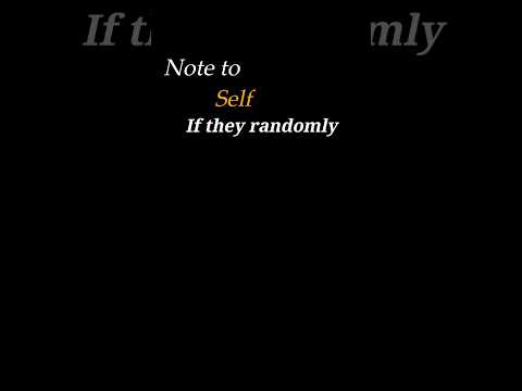 notes to self part 162