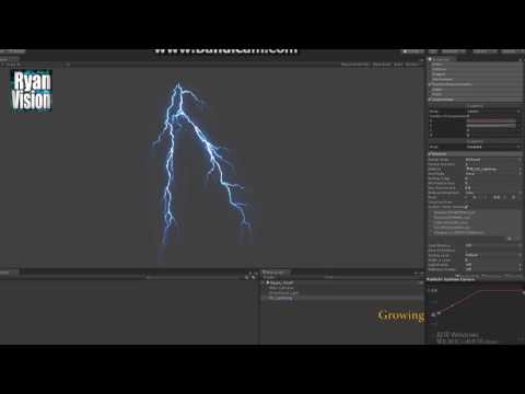 Lightning effect with unity custom data - Real Time VFX