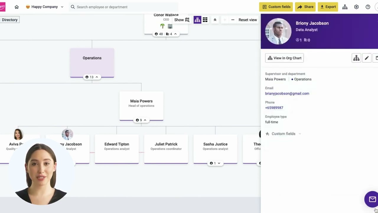 Get started with Org Chart Builder | Time is Ltd.