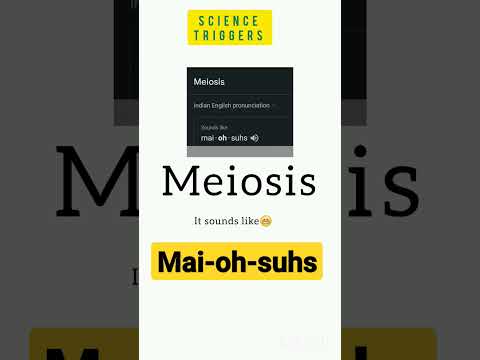 exact pronunciation of Meiosis#meiosis#biologyclass12