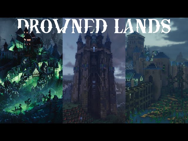 Corrupted medieval kingdom - Drowned Lands Minecraft Map