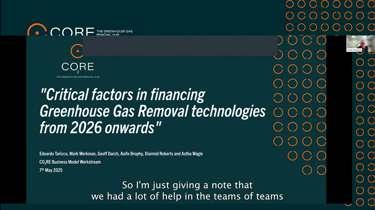 GGR Insights: Critical factors in financing GGR technologies from 2026 onwards