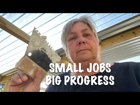 Off-grid Living / SMALL JOBS MAKE BIG PROGRESS