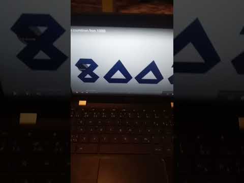 Numbers 1 to 10000 in 19 seconds