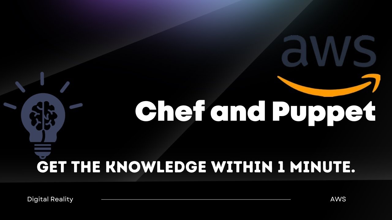 Chef vs Puppet  AWS Configuration Management