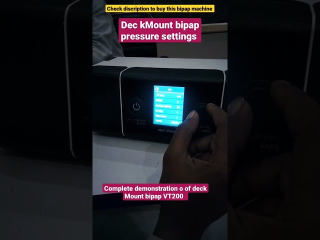 BIPAP Machine and Non Invasive Ventilation - Refurbished Deck Mount ...