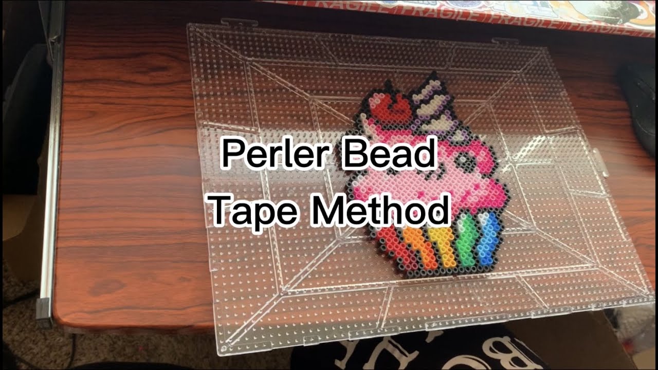 Perler Bead Tape Method | Kandi Basics Tutorial