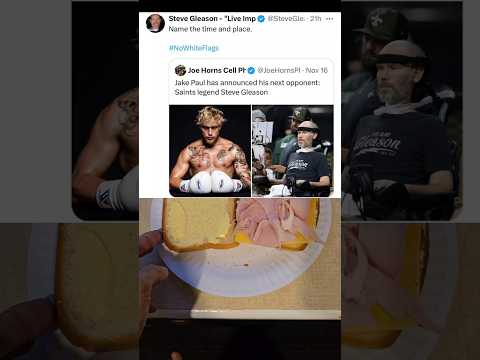 Jake Paul has announced his next opponent Saints legend Steve Gleason