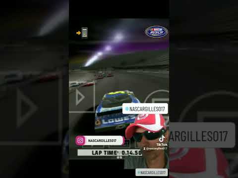 NASCAR Busch Android Emulator Race 2 (Starter Bros.300 at Califórnia)📲 4 #NASCAR #Game #Shorts