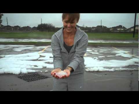 Storm in Katy, Texas - Jan 2012