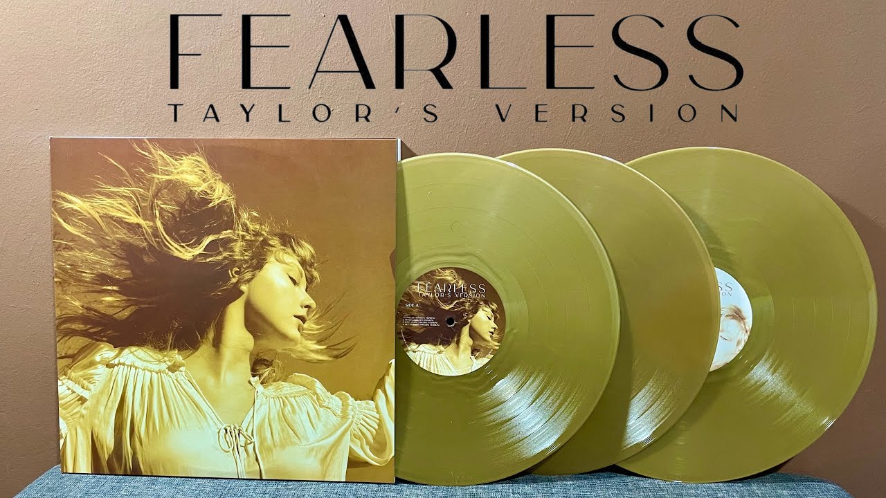 Unboxing: Taylor Swift - Fearless (Taylor's Version) (vinyl)