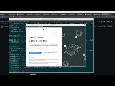 Instalar Github Desktop en Linux Mint 21.1 "Vera" | 2023