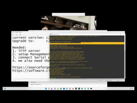 Upgrading Cisco Switch Firmware