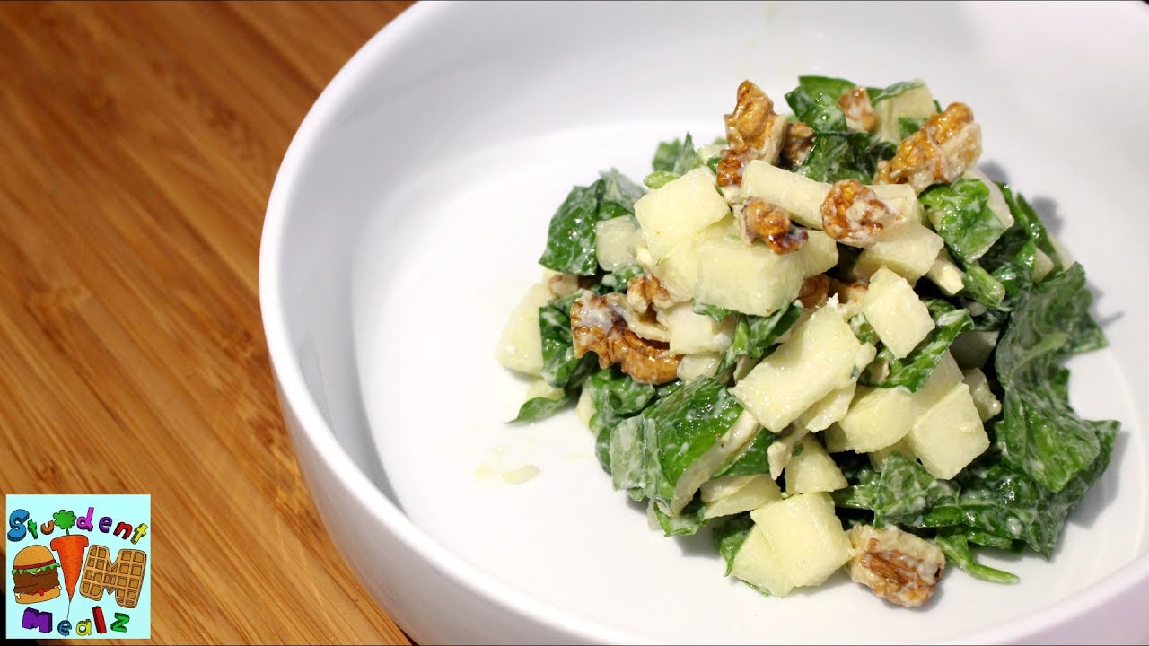 Spinach and Goat Cheese Salad