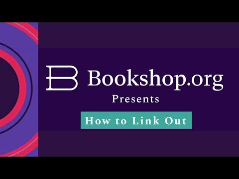 How To Link Out from Your Bookshop.org Affiliate Page!