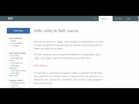 chipverify uvm 02 uvm common utilities ( reading )
