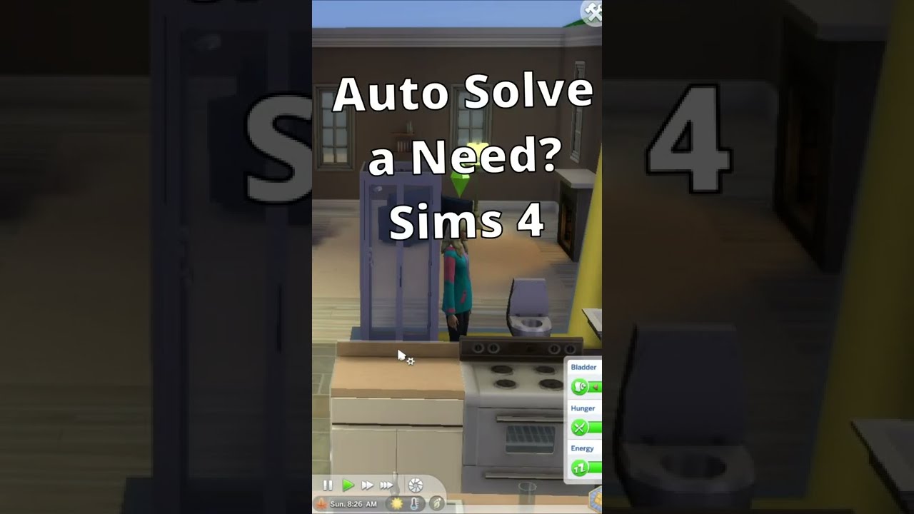 Auto Solve Needs | Sims 4 #shorts