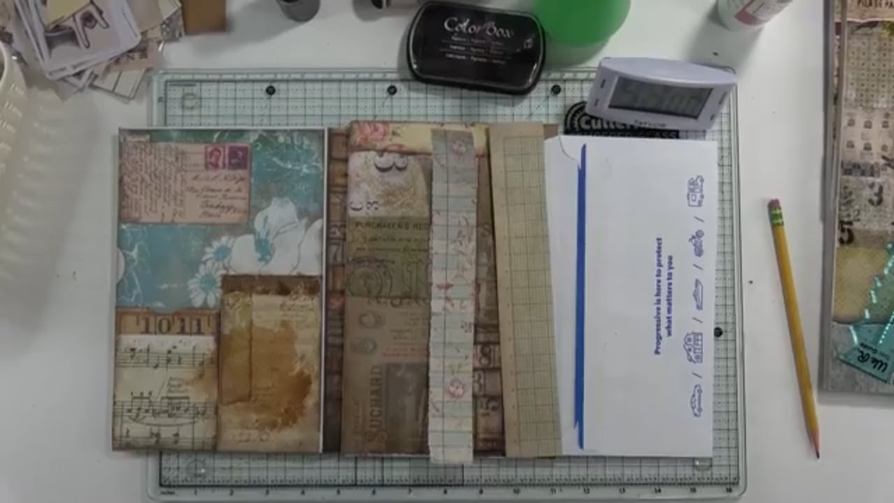 Lets Play with Junk Mail Envelopes Journal Three