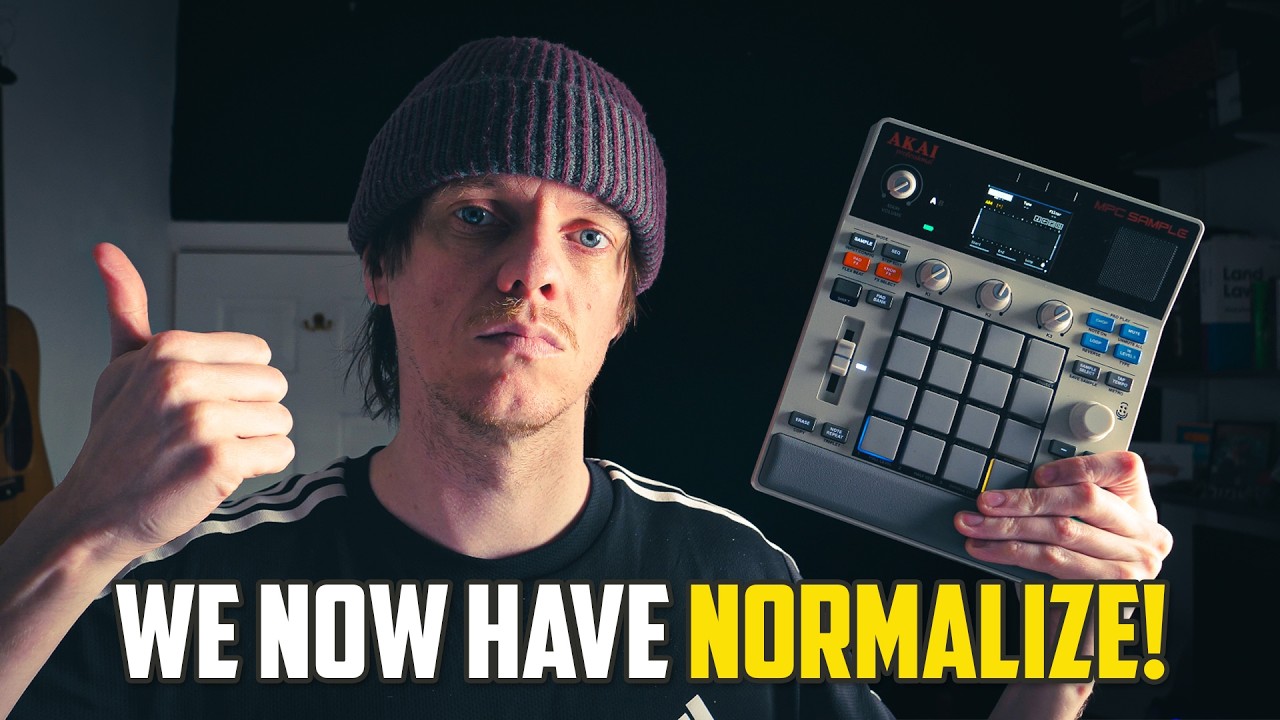 AKAI drop NEW SOFTWARE for MPC SAMPLE (v1.3)