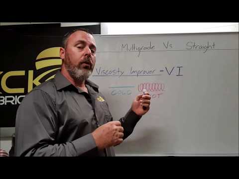Why less is more with Viscosity Improvers , Straight weight Vs Multigrades