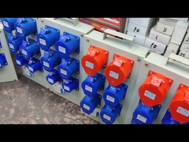Power Distribution Box - Industrial Plug Socket Boxes Wholesaler from New Delhi