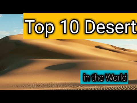 #Top 10 Desert in the World@learnwithGeethashree