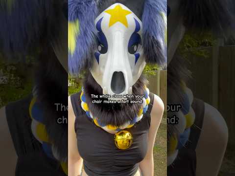 I swear it’s the chair ???????????? #furry #fursuit #fursona #therian #antizoo