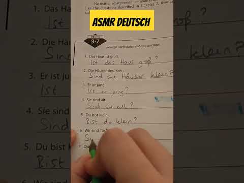 Clip von meinem ASMR Video auf Deutsch Englisch lernen #asmr #asmrdeutsch #asmrgerman