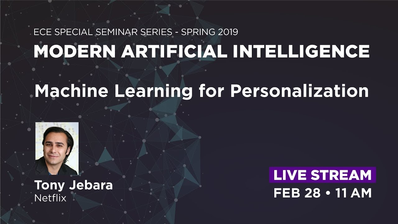 Machine Learning for Personalization