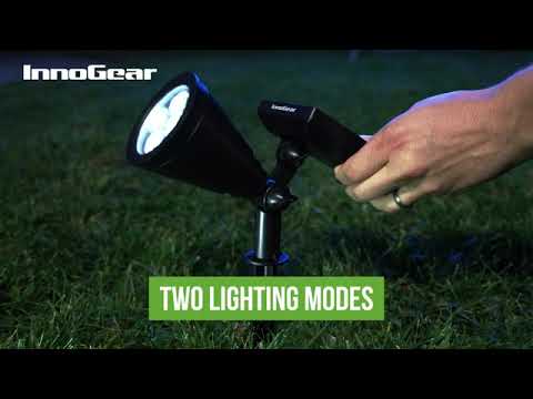 InnoGear Solar Outdoor Lights, Solar Lights Outdoor Waterproof Solar Spot Lights Outdoor Spotlight f