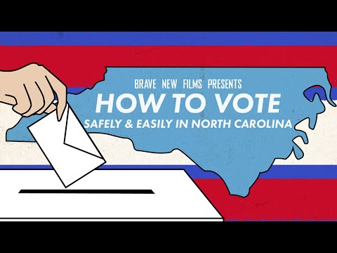 How To Vote Safely and Easily in North Carolina • Election 2020 • BRAVE NEW FILMS (BNF)