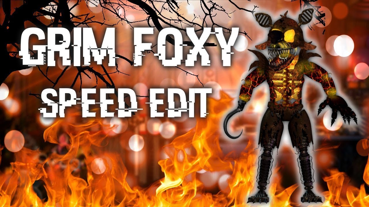 [FNAF | Speed Edit] Making Grim Foxy