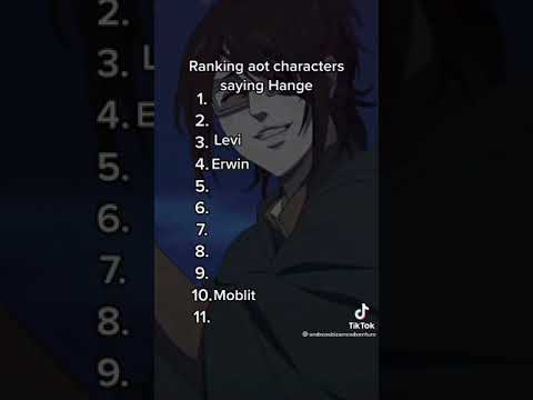 AOT CHARACTERS SAYING "HANGE"