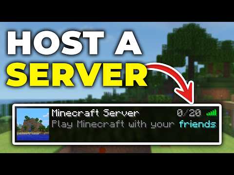 How To Host a Minecraft Server on Your PC (2025)