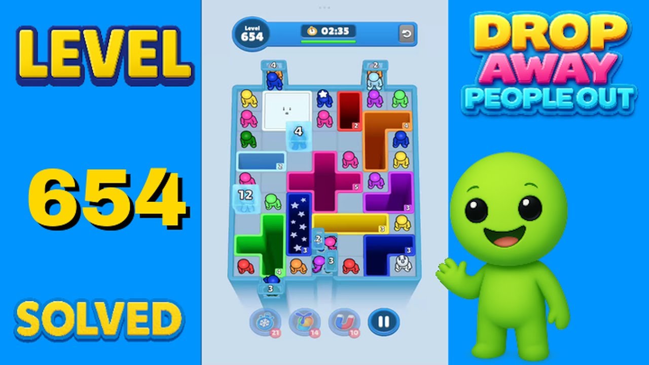 Drop Away – Level 654 - WIN FAST