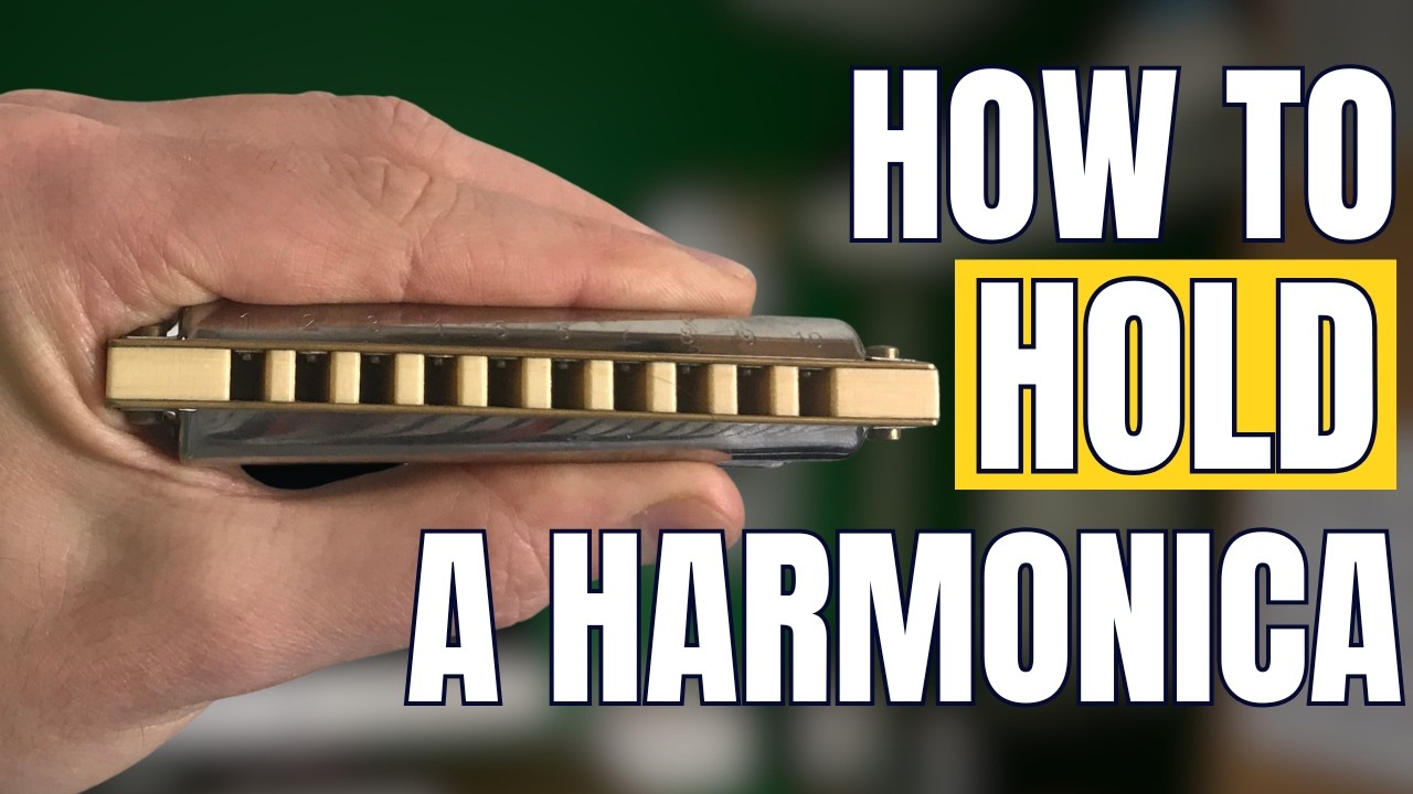 Harmonica Beginner? Here's How to Hold the Harmonica