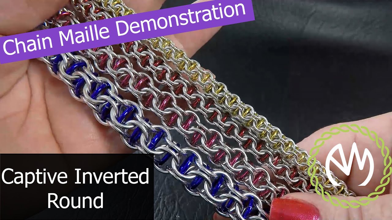Chain Maille Tutorial - Captive Inverted Round Weave