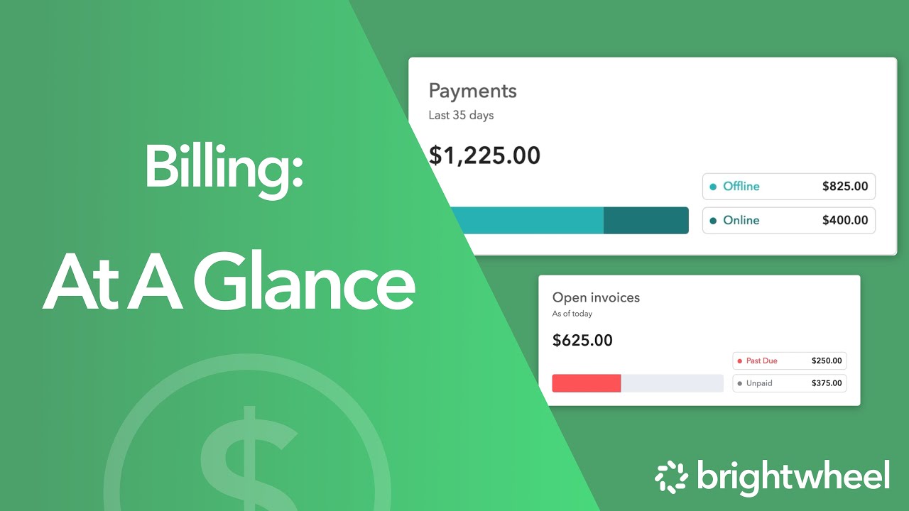 Brightwheel Billing: At A Glance