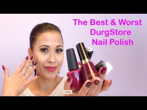 Drugstore Nail Polishes Demo | DO & DON'T | First Impressions