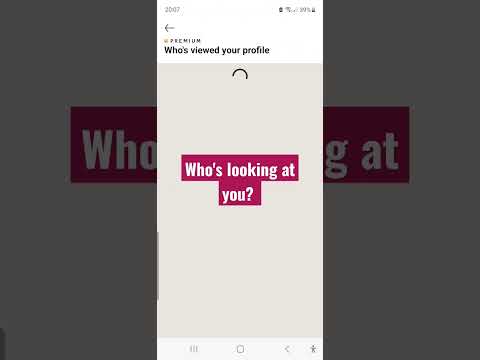 LinkedIn Profile Views: who's looking at you?