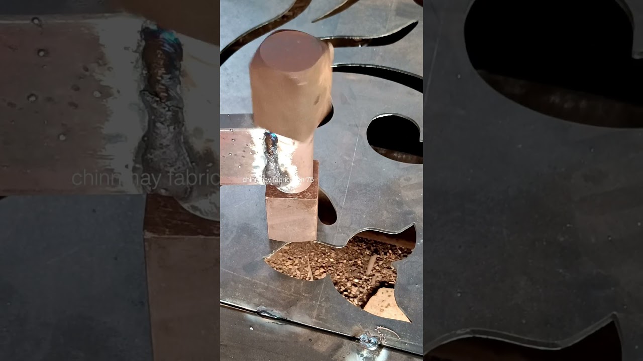 gate boll Bering installation || gate hinge installation #gate #hinges #fabrication #gatehinge