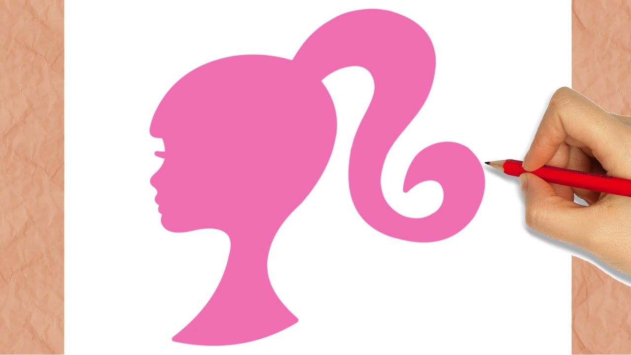 How To Draw a BARBIE SILHOUETTE I EASY