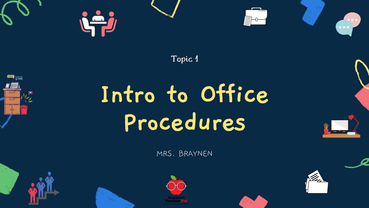 Understanding Office Procedures: An Introduction to the Essentials ...