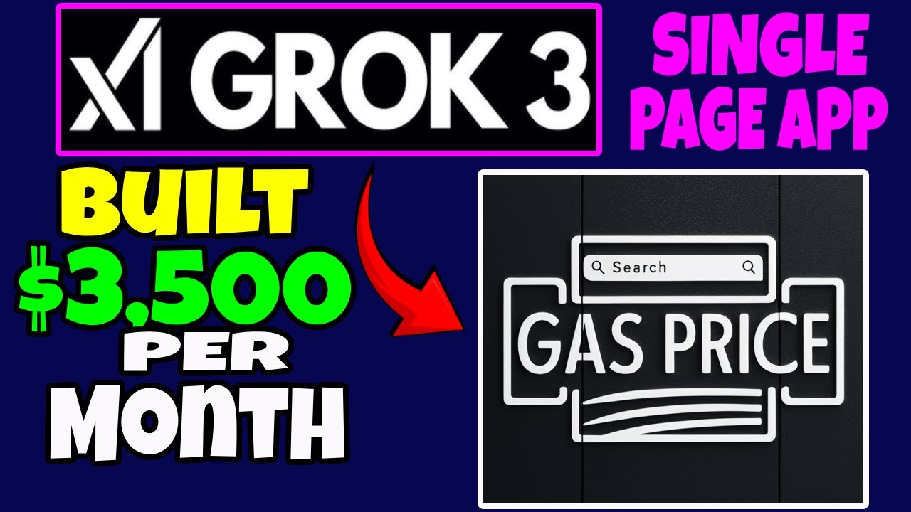 Building a $3,500/Month Single Page App with Grok 3 | Galaxy.ai