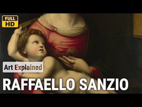 Raffaello Sanzio: A collection of 10 oil paintings with title and year, 1518-1600 [HD]