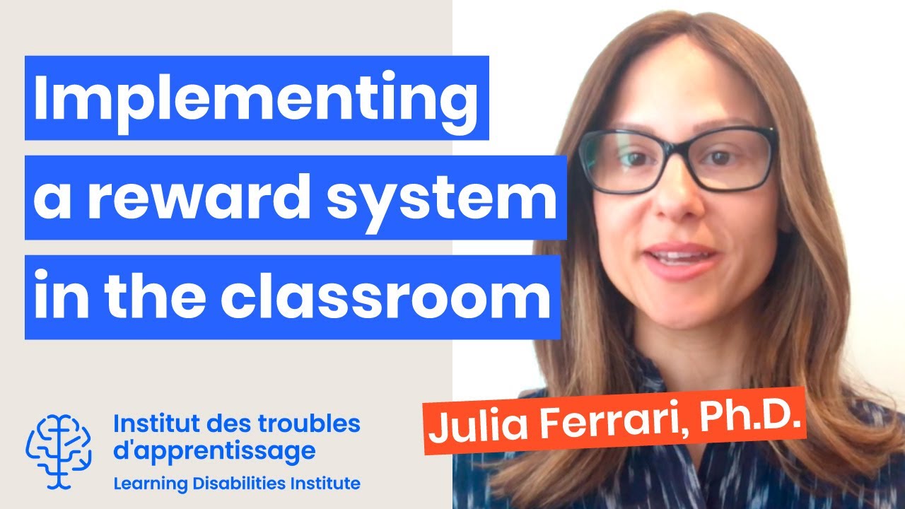 Implementing a reward system in the classroom - Learning Disabilities Institute