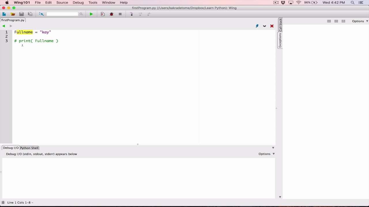 5. Variable naming rules - Learn Python
